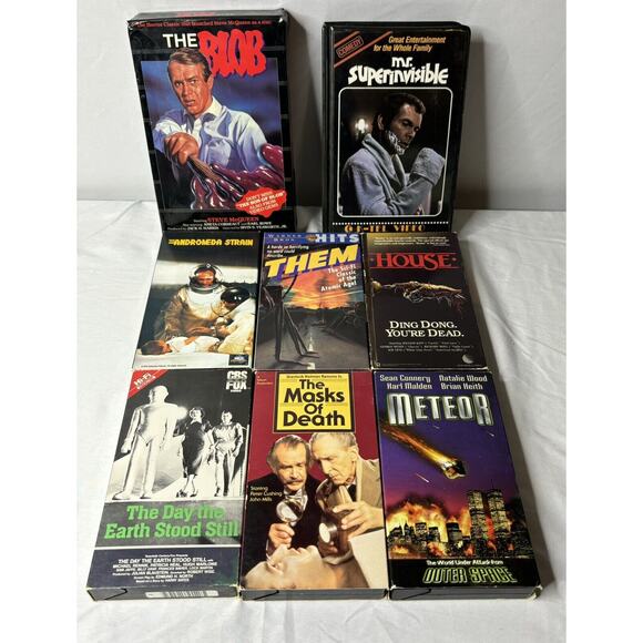 !it jeans | Media | Vintage Horror Movies Vhs The Blobhouse Great Set ...